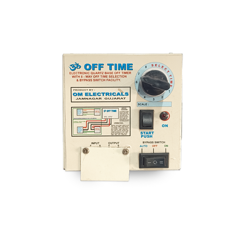 AUTO TIME – OFF TIMER – Smart Auto Off Timer Switch with Bypass - Om ...